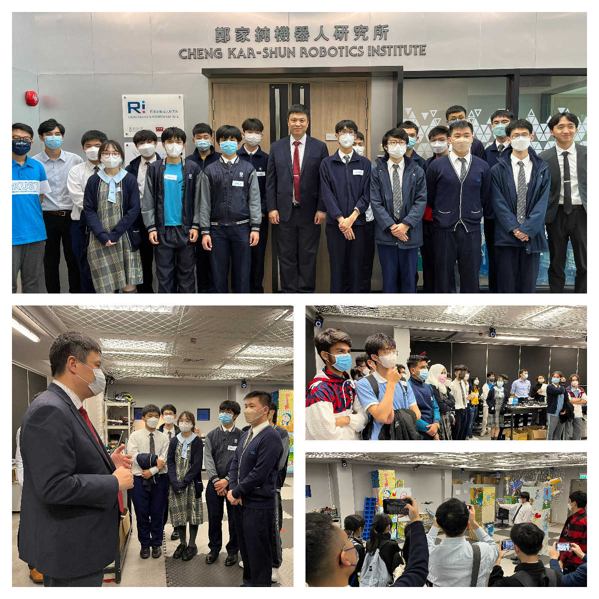 60 Students from HKWMA Chu Shek Lun Secondary School and Lok Sin Tong ...