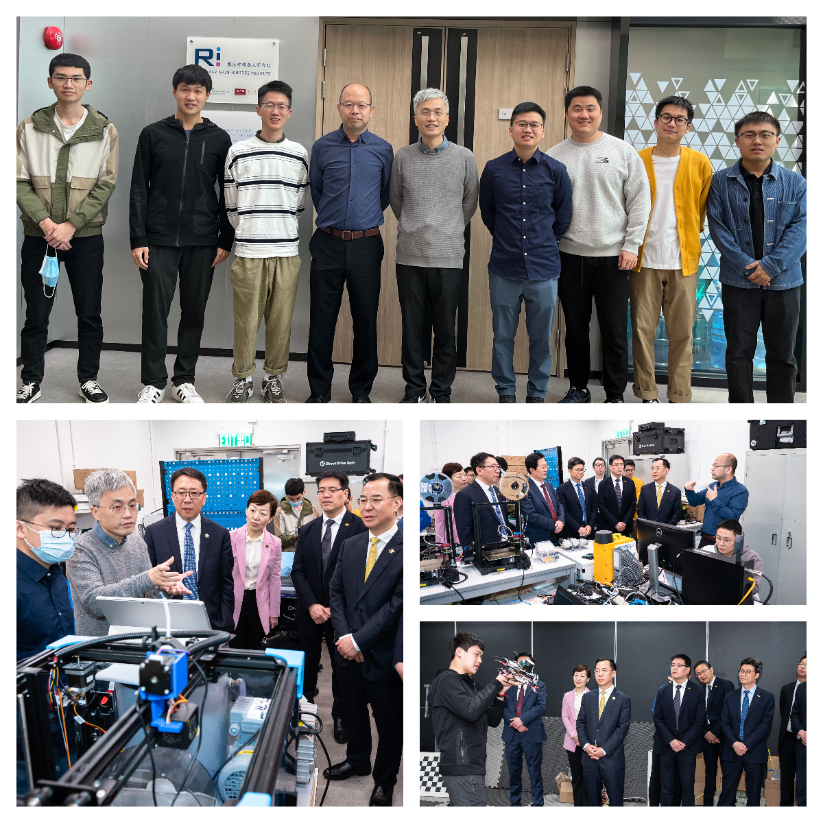 Senior Management from China Unicom Visited the CKSRI | Robotics ...